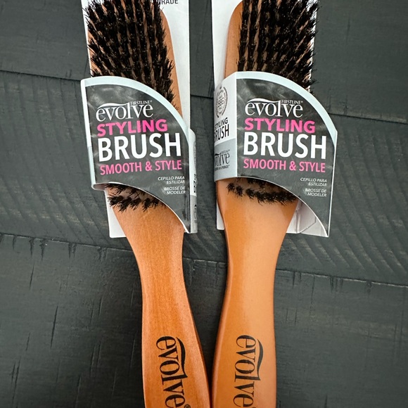 évolve | Hair | 2 Brand New Soft Bristle Styling Brushes Listing Is For Both | Poshmark
